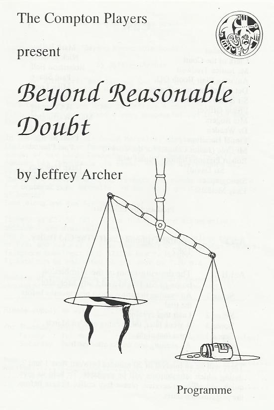 Beyond Reasonable Doubt – Compton Players